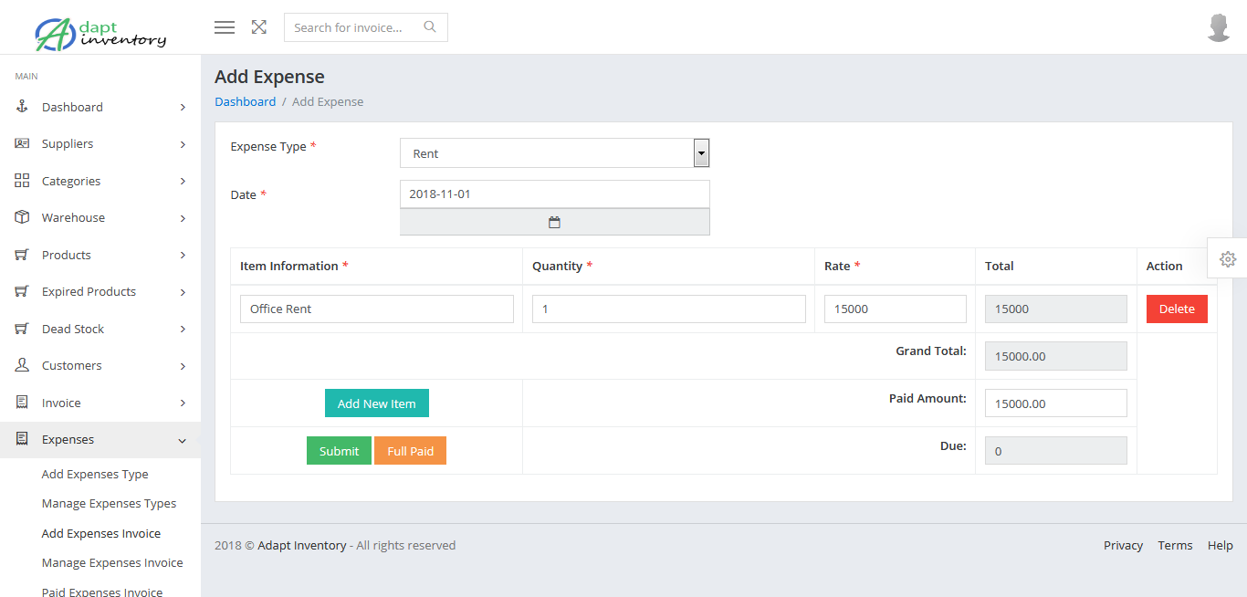 Adapt Inventory Management System by wp-mage | CodeCanyon